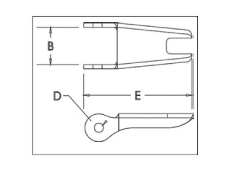 Swivel Hook Repair Kit L3322B - SWL: 3.2T