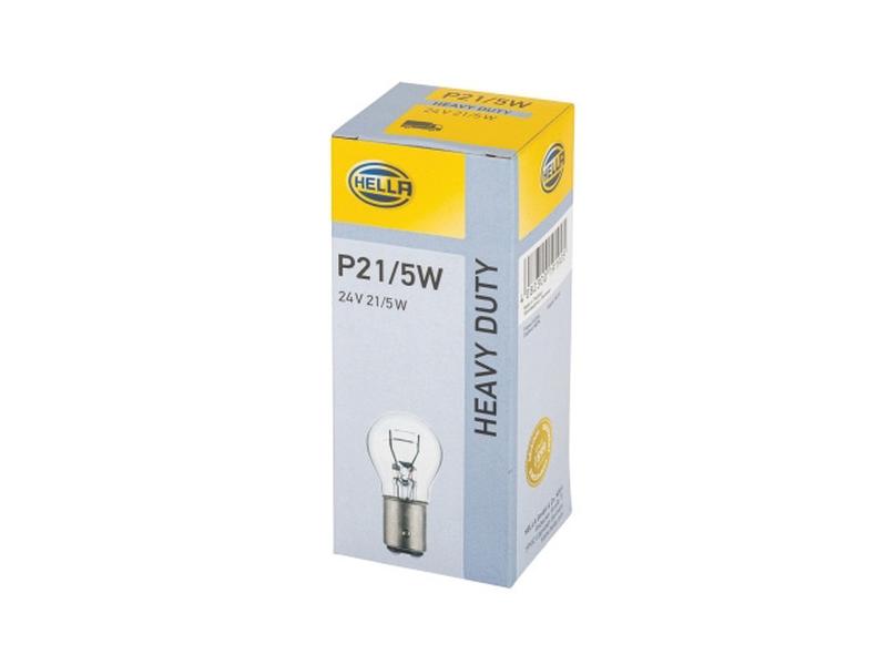 Light Bulb (Halogen) P21/5W, 24V, 21W, BAY15d (Box 1 pc.)