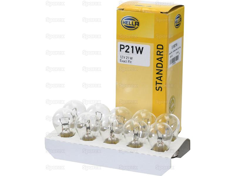 Glühlampe (Halogen) P21W, 12V, 21W, BA15d (Box 1 Stk.)