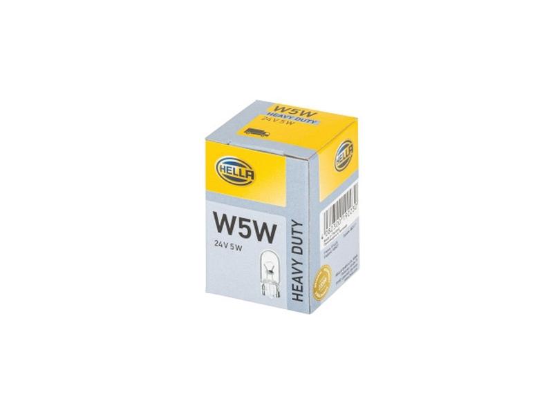Light Bulb (Halogen) W5W, 24V, 5W, W2.1x9.5d (Box 10 pcs.)