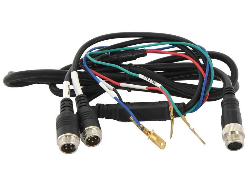 Wired Waterproof Vehicle Camera System 7'' HD Waterproof Monitor and ...