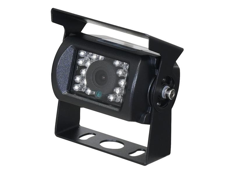 Wired Vehicle Camera System 9'' 4QUAD Split Digital Touch Button Monitor, HD Camera, Cable ...