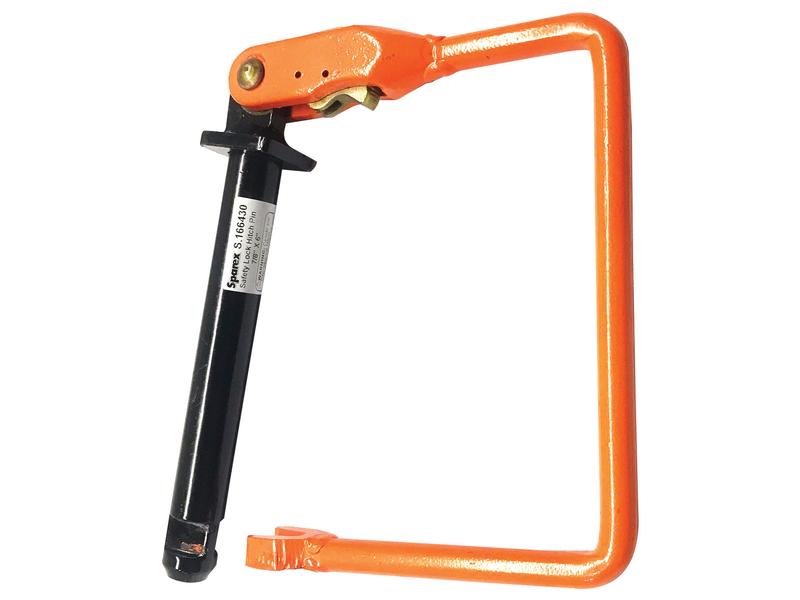 Safety Lock Hitch Pin, Pin Ø7/8'', Usable length of: 6''.