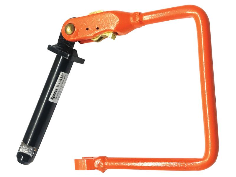 Safety Lock Hitch Pin, Pin Ø7/8'', Usable length of: 4-1/2''.