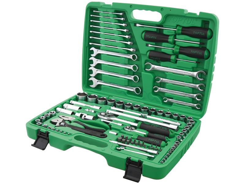 96 pc. 1/4'' & 1/2'' Dr Tool Kit