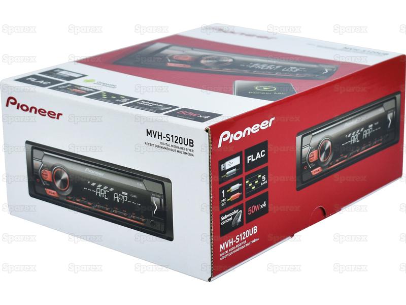 Radio - Android | Aux In | USB | Receiver | Short Body (MVH-S120UB)