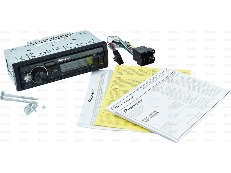 Radio - DAB+ | Aux In | Android | USB | Receiver | Short Body (MVH-130DAB)