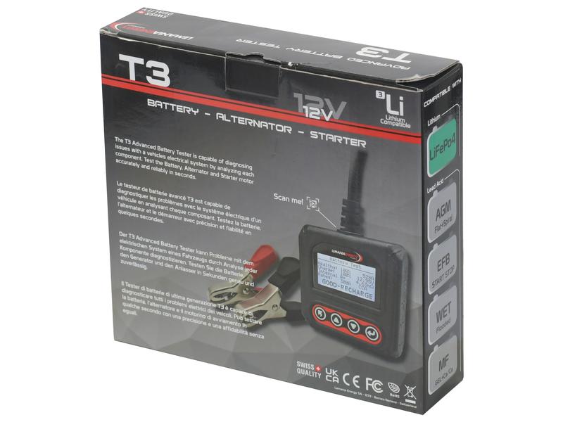 Pro Battery Tester (T3) 12V