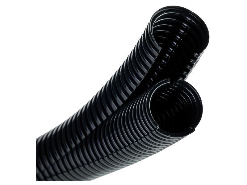 Leerrohr (Flexible Ausführung, geschlitzt), ID: 25mm x 25m