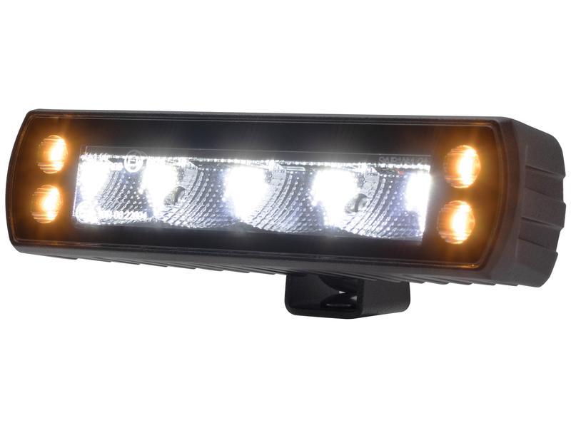 LED Work Light Bar with Warning Light Flood Beam Lumens Raw 3200 ...