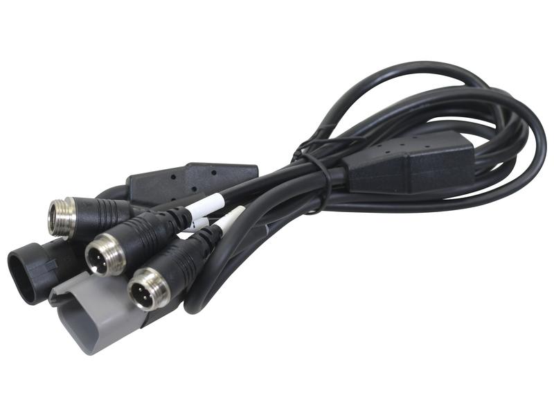 Camera Adaptor Cable for Case Afs 700 Display And S-Tech Monitor 1.2m