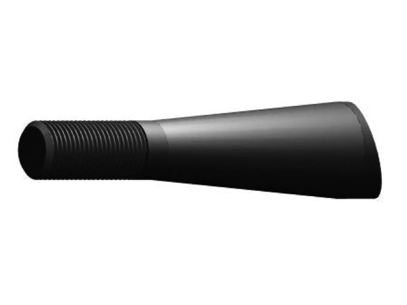 Loader Tine - Curved 680mm, Thread size: M24 x 1.50 (H - fluted)