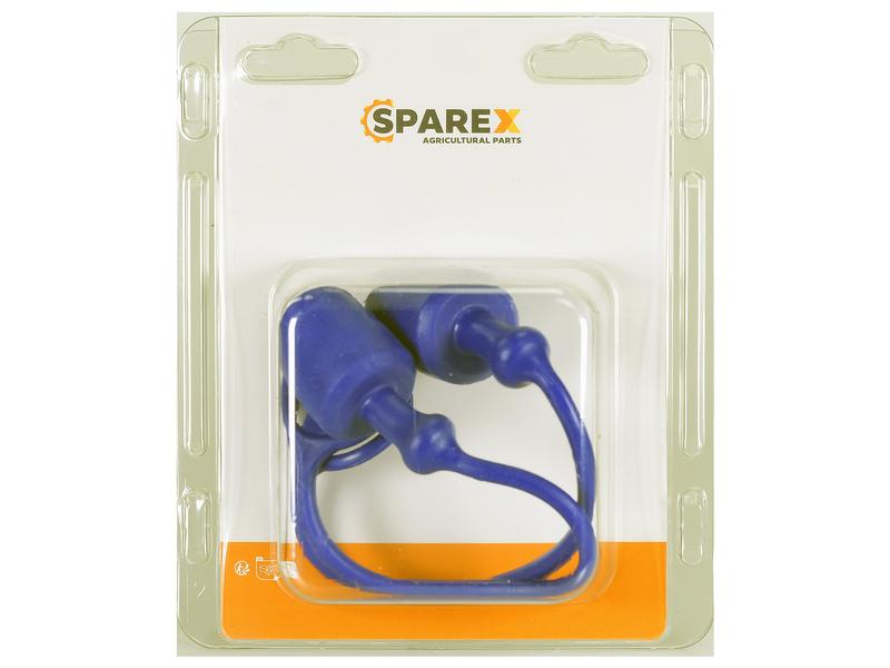 Agripak 2 pcs. Faster Dust Cap 1/2'' Blue