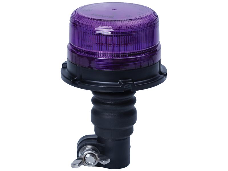 LED Beacon, Purple, Flexible Pin 12-24V