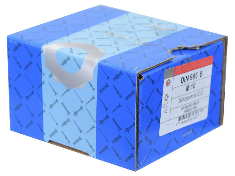 Metric Hexagon Nut, M10x1.50mm (DIN 985)