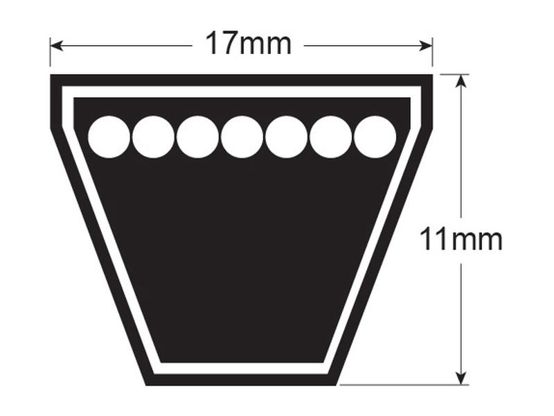 V Belt - B Section - Belt No. B46