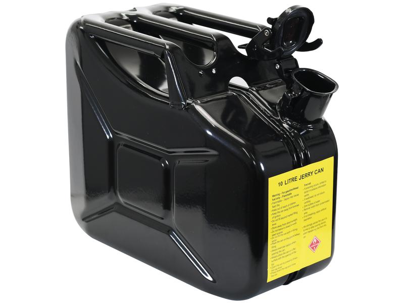 Metal Jerry Can - Black 10 L (Diesel)