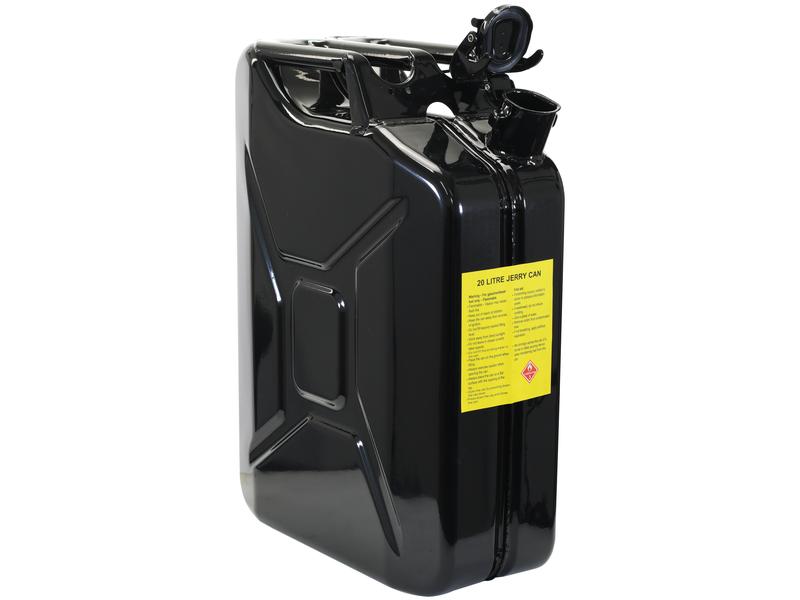 Metal Jerry Can - Black 20 L (Diesel)