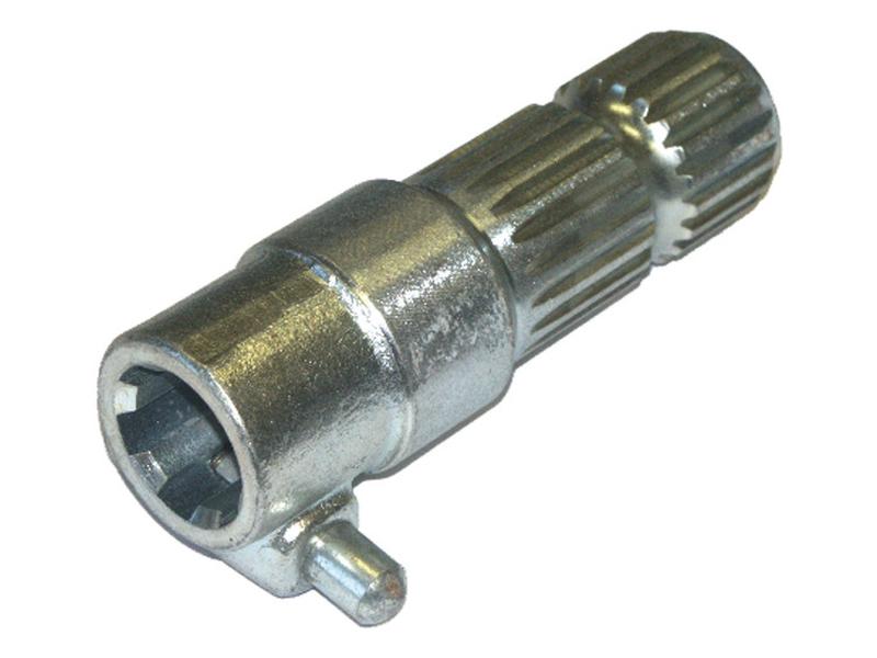 PTO Adaptor Female Spline 1 3 8 6 X Male Spline 1 3 4 20 With