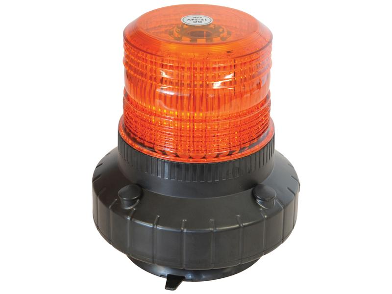 LED Rechargeable Beacon, Amber, Magnetic 12-24V