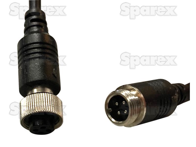 Wired Vehicle Camera Extension Cable and Coupling