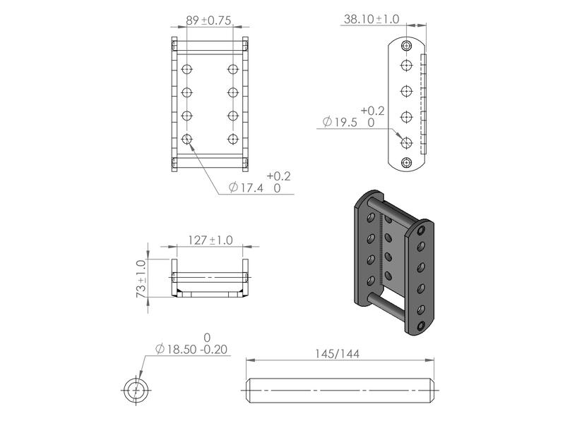 Adjustable Trailer Drop Plate