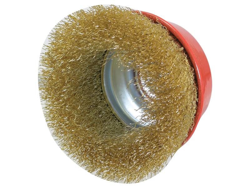 Crimp Cup Wire Brush 100mm
