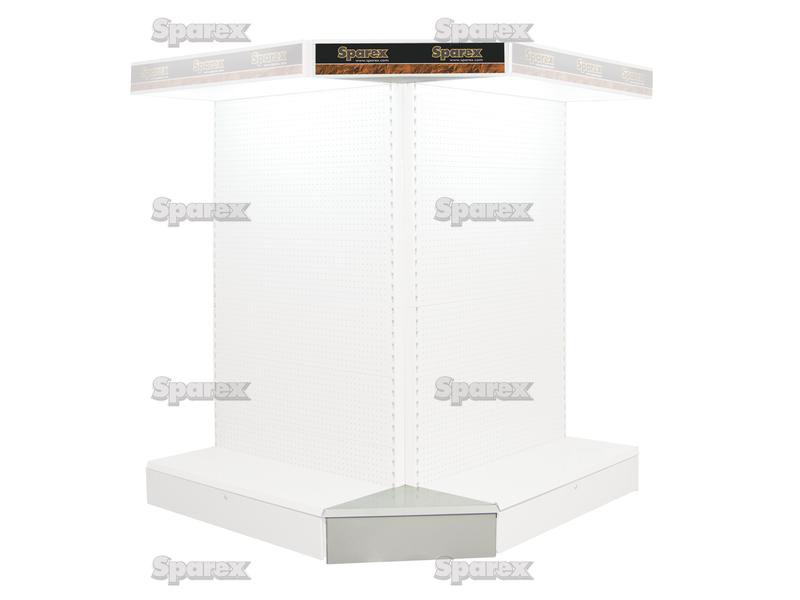DISPLAY STAND-EXTERNAL CORNER