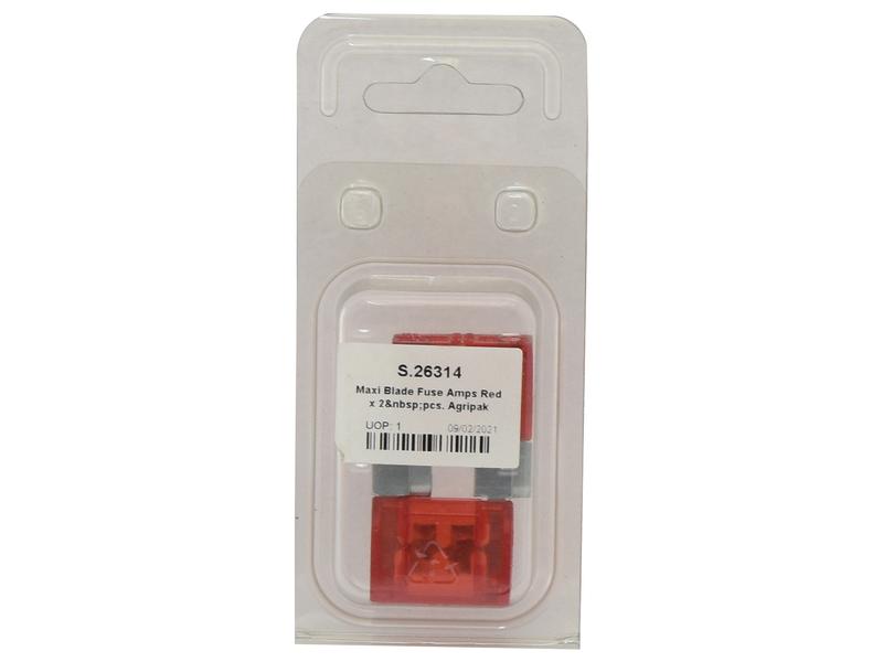 Agripak 2 pcs. Maxi Blade Fuse 50A Red