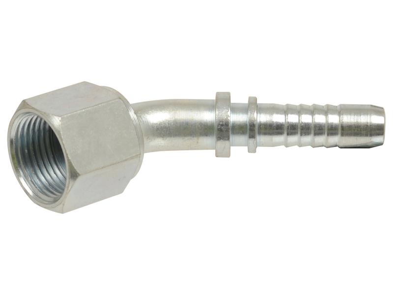 Dicsa ORFS Hose Insert 5/8'' x 1'' Female Thread 135° Swept Swivel