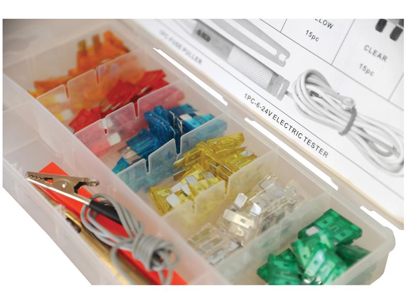 Blade Fuse and Tool Kit Display Box, 93 pcs.