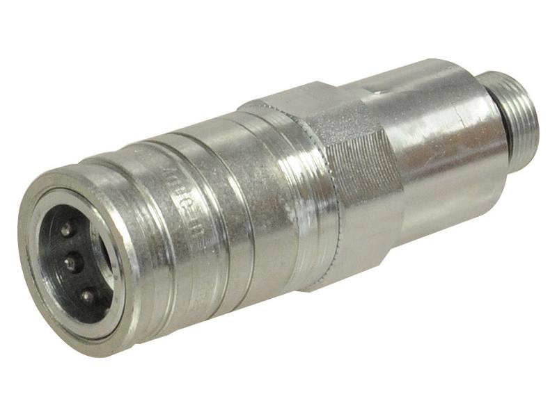 Parker Push-pull coupleur Femelle 1/2'' Taille du corps x M22 x 1.50 ...