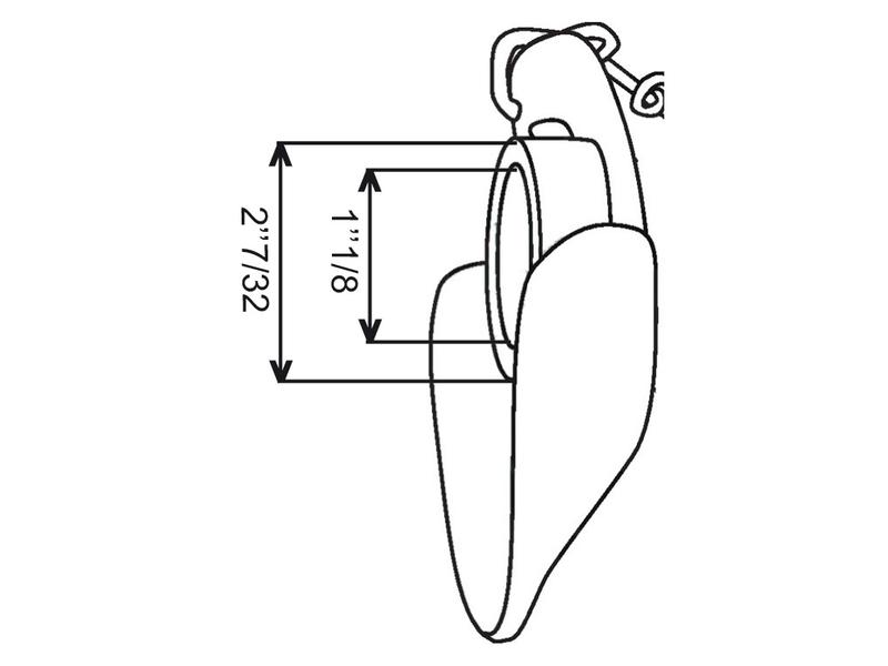 Lower Link Guide Cone and Linch Pin (Cat. 2/2)