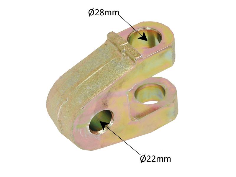 Top Link Knuckle End - Cat. 22mm