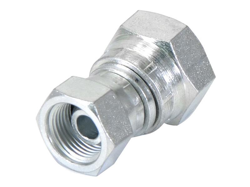Hydraulic Adaptor 3/8'' BSP Swivel Female x 1/2'' BSP Swivel Female