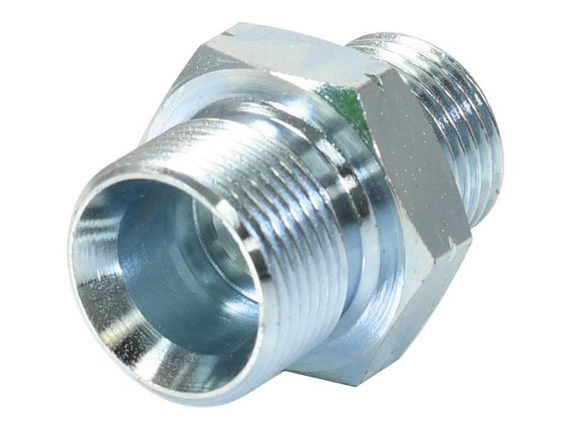 Hydraulic Adaptor M24 x 1.50 Metric Male x 1/2'' BSP Male