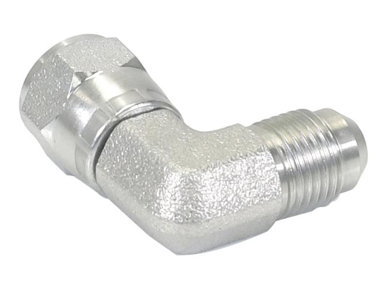 Hydraulic Adaptor 9/16'' JIC Male x 9/16'' JIC Swivel Female 90° Compact Elbow