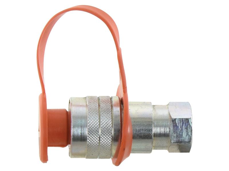 Sparex Dust Plug Orange PVC Fits 3/8'' Female Coupling