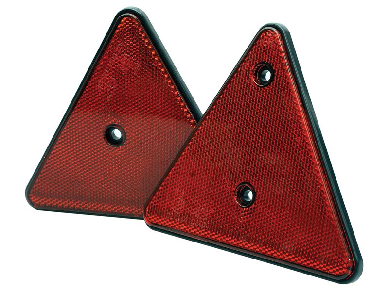 Triangle Reflector (Red) 150mm (2 pcs. Agripak)