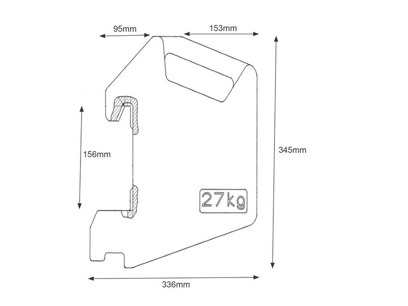 Suitcase Weight 59lbs