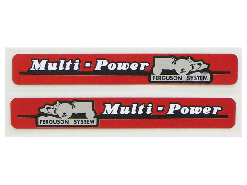 Decal - Massey Ferguson Multi Power