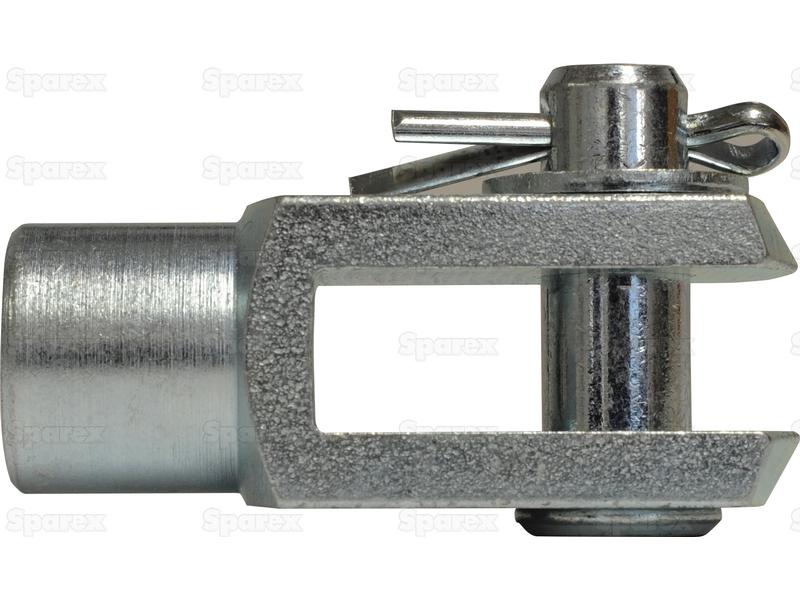 Metric Clevis End with Pin M10 (DIN 71751)