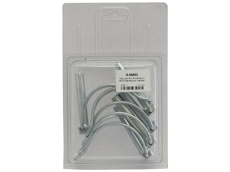Agripak 5 pcs. Pipe Linch Pin 10mm x 60mm