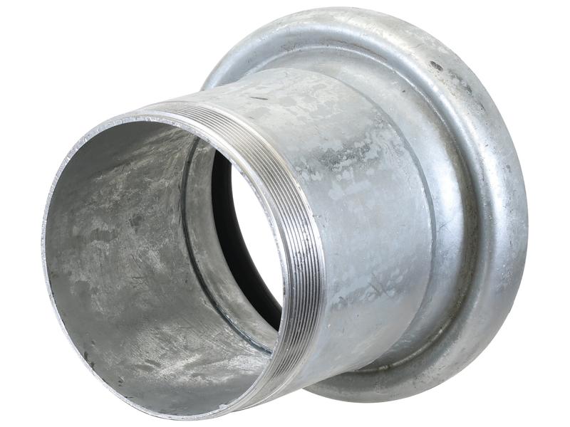 Coupling with Threaded End - Female 5'' (133mm) x 5'' (Galvanised)