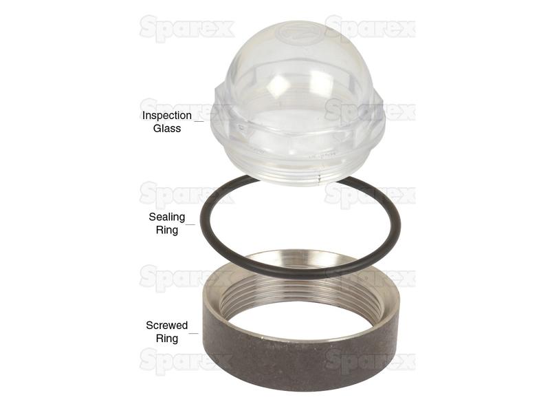 Complete inspection glass 2''