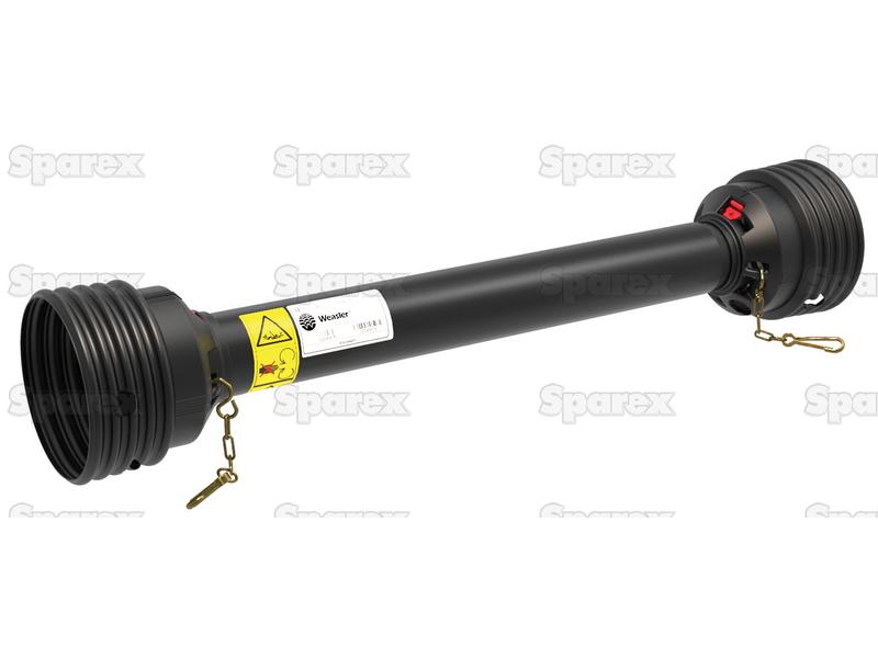 Afscherming - Easylock, (Lz): 1010mm, Grootte: Extra grote afscherming.
