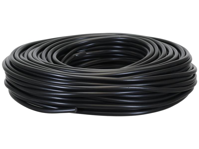 Electrical Cable - 2 Core, 1.5mm² Cable, Black (Length: 50M)