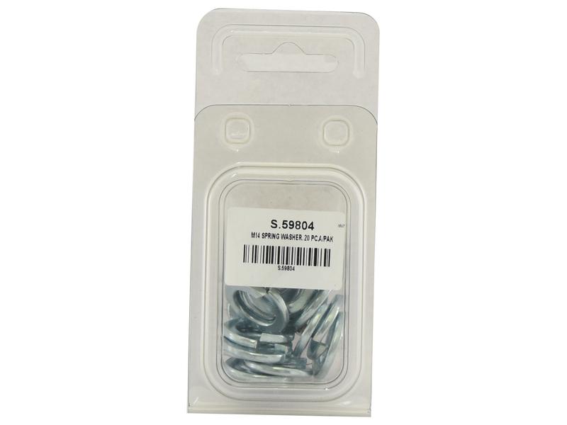 Agripak 20 pcs. Metric Spring Washer M14