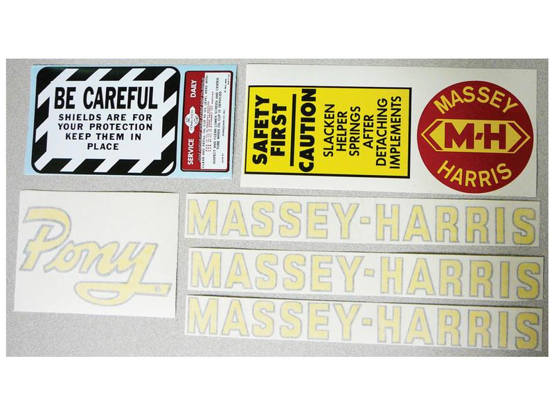 Decal - Massey Harris Pony