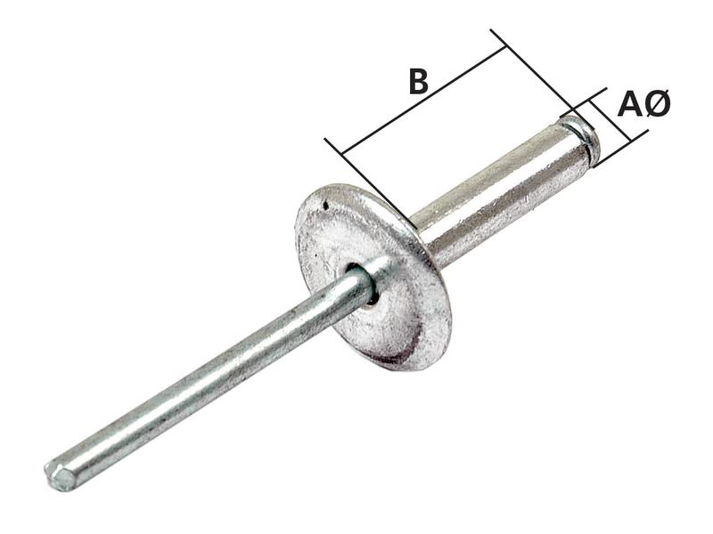 Pop Rivet 4.8 x 8mm